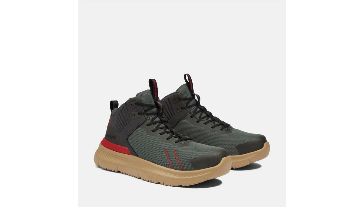 Timberland PRO Setra Comp-Toe Athletic Work Boots Men's Green